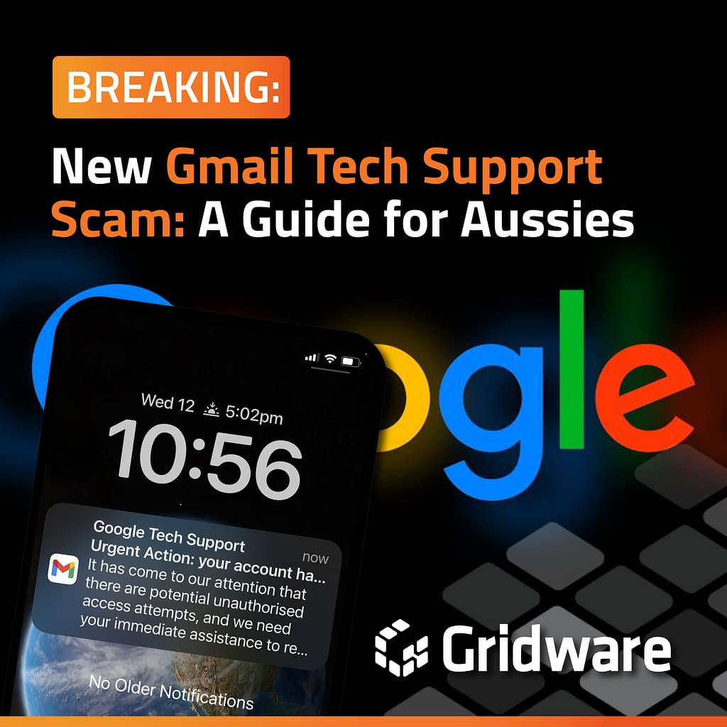 New Gmail Tech Support Scam: A guide for Aussies
