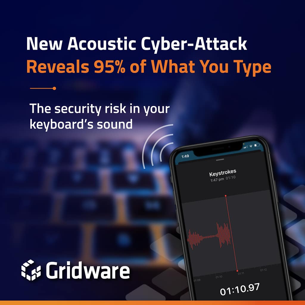New Acoustic Cyber-Attack Reveals 95% of What You Type