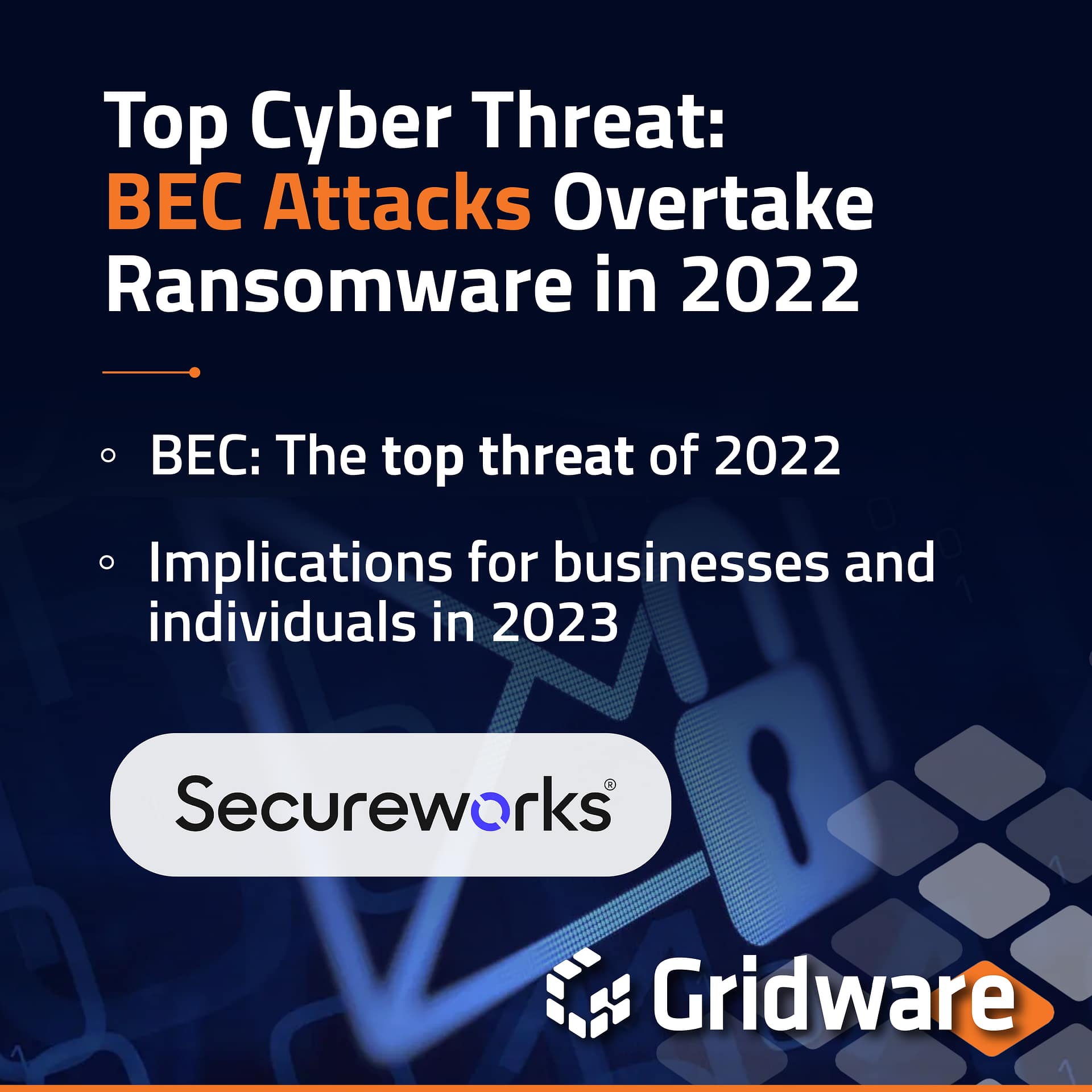 Top Cyber Threat: BEC Attacks Overtake Ransomware in 2022